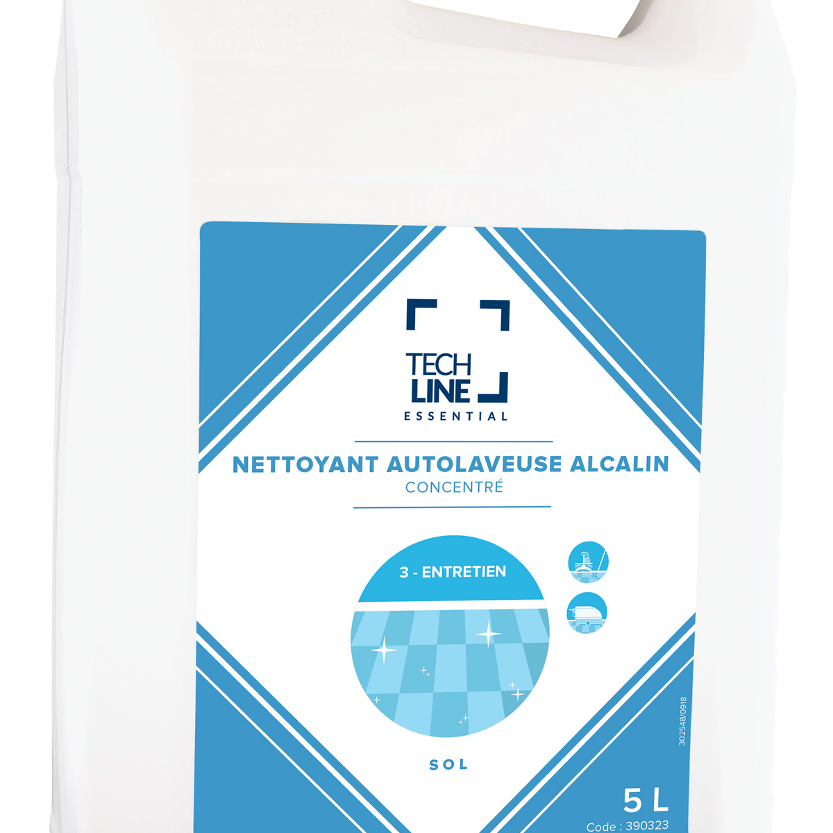 DETERGENT AUTOLAVEUSE ALCALIN TECHLINE 5L – Blue by Bunzl
